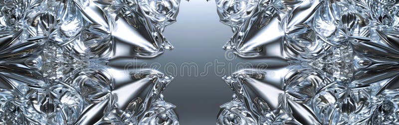 Close Up View of a Reflective Surface Stock Illustration - Illustration ...
