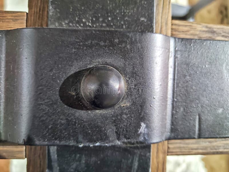 Forged Iron Strap Hinge Stock Photos - Free & Royalty-Free Stock Photos ...