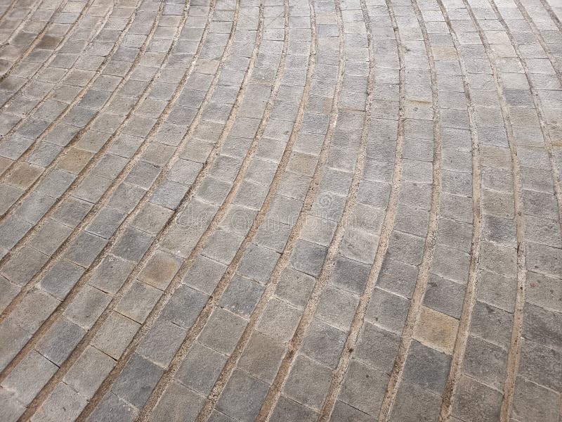 A Detailed View from a High Angle of a Gray Stone Floor. Stock Photo ...