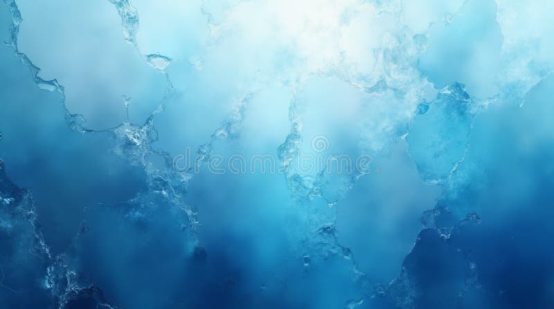 A Detailed View of the Icy Texture, Highlighting the Interplay of Light ...