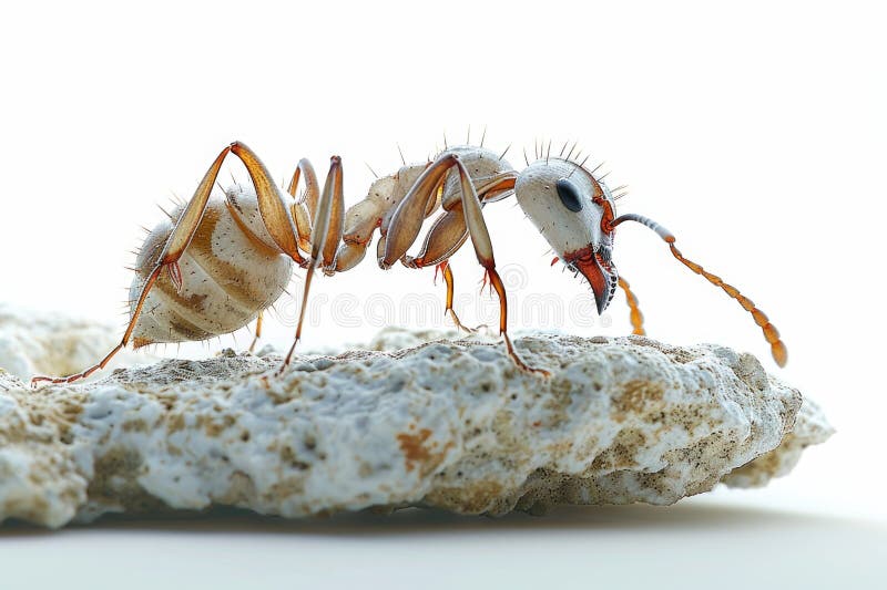 Detailed View Insect Sitting Stone Surface Stock Photos - Free ...