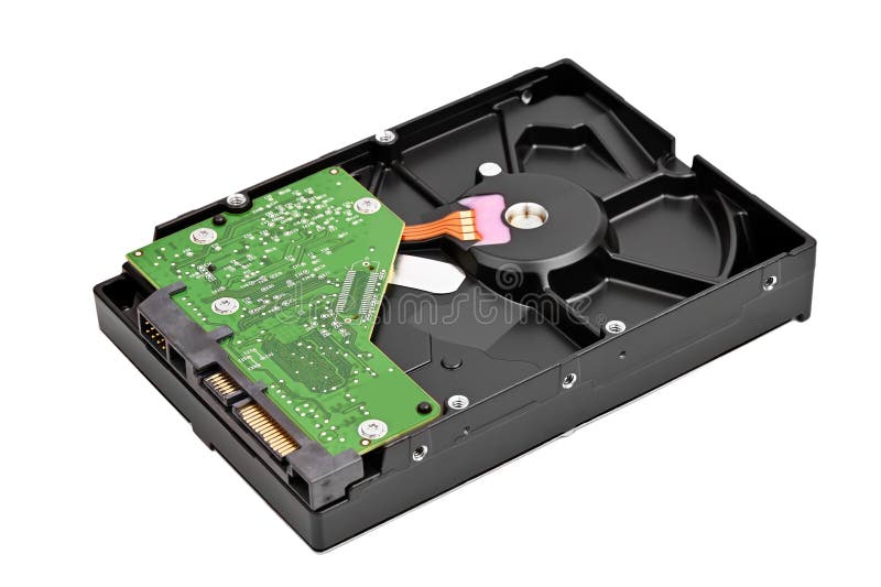 Hard disk drive HDD stock photo. Image of inside, microcircuit - 203019968