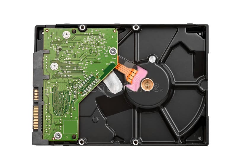 Hard disk drive HDD stock photo. Image of binary, megabyte - 204561990