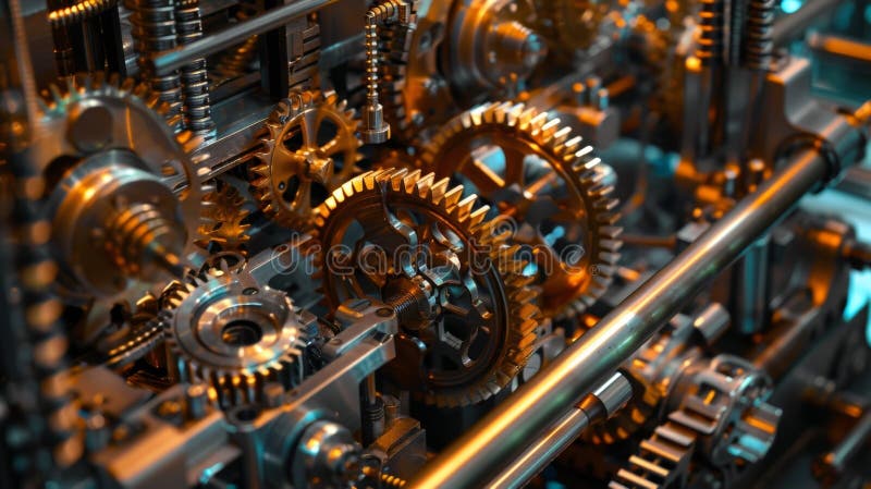 A Detailed View of an Interactive Display Highlighting the Inner ...