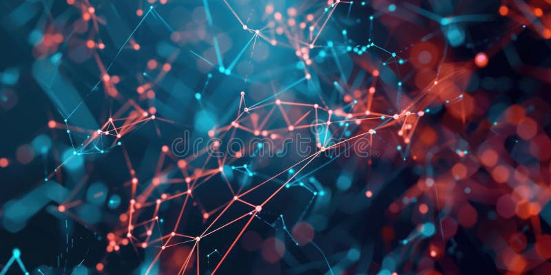 A Detailed View of Interconnected Lines, Potentially Representing ...