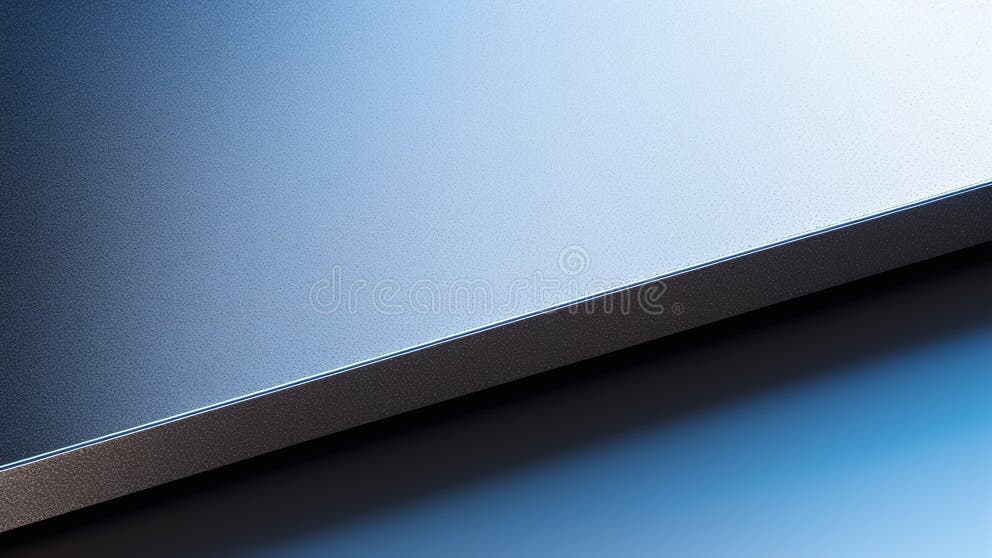 A Detailed View of a Laptop Computer with a Blue Background AI ...
