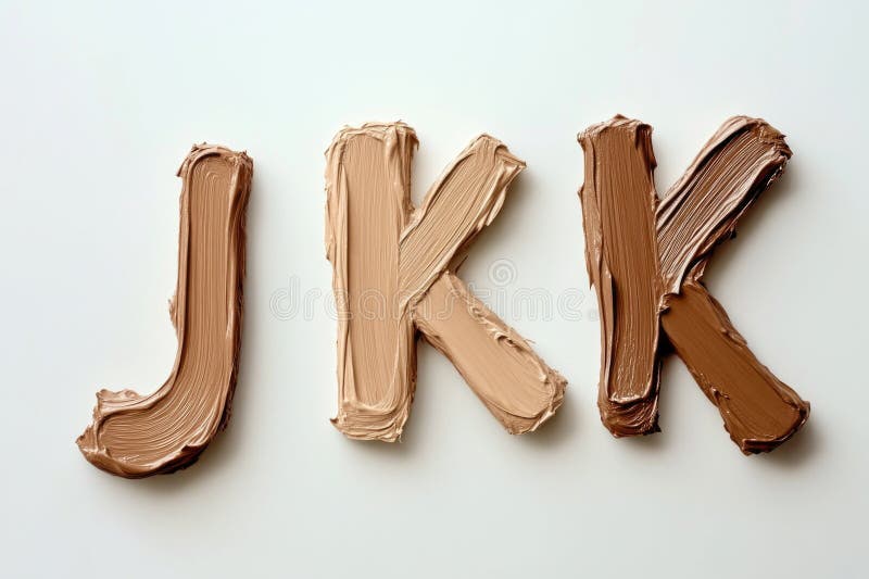 A Detailed View of the Letters J and K, Great for Typography or ...