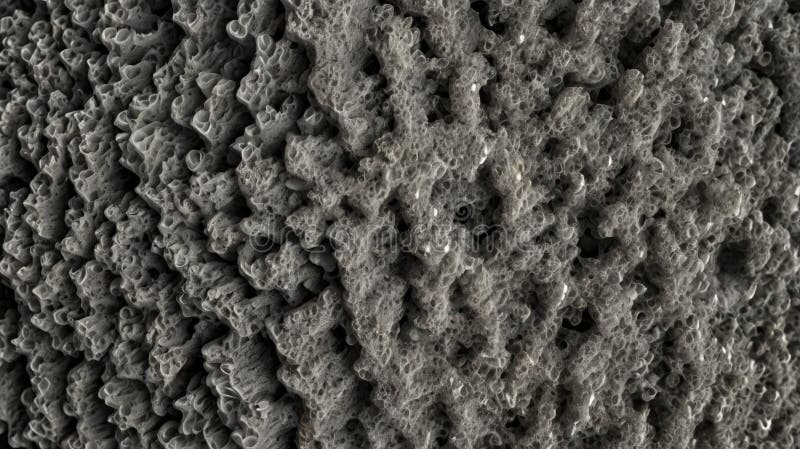 Detailed View of Lightweight Foam Structure with Porosity Stock ...