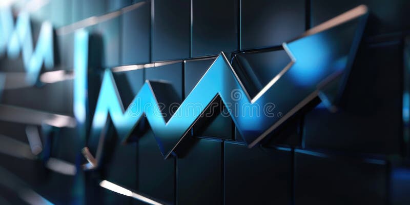 A Detailed View of a Logo on a Wall Stock Photo - Image of marketing ...