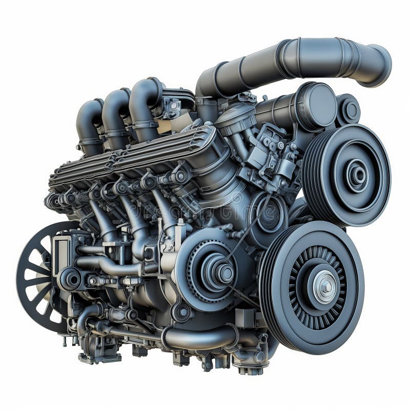 Complex Machine Engine Detail Stock Photo - Image of machine ...