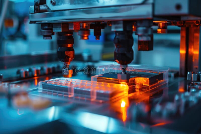 A Detailed View of a Machine S Internal Workings, Suitable for ...