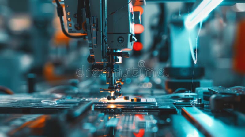 A Detailed View of the Machines Stitch Selection Panel with Various ...