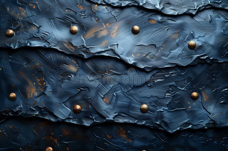 Detailed View of a Metal Surface with Visible Rivets Stock Photo ...