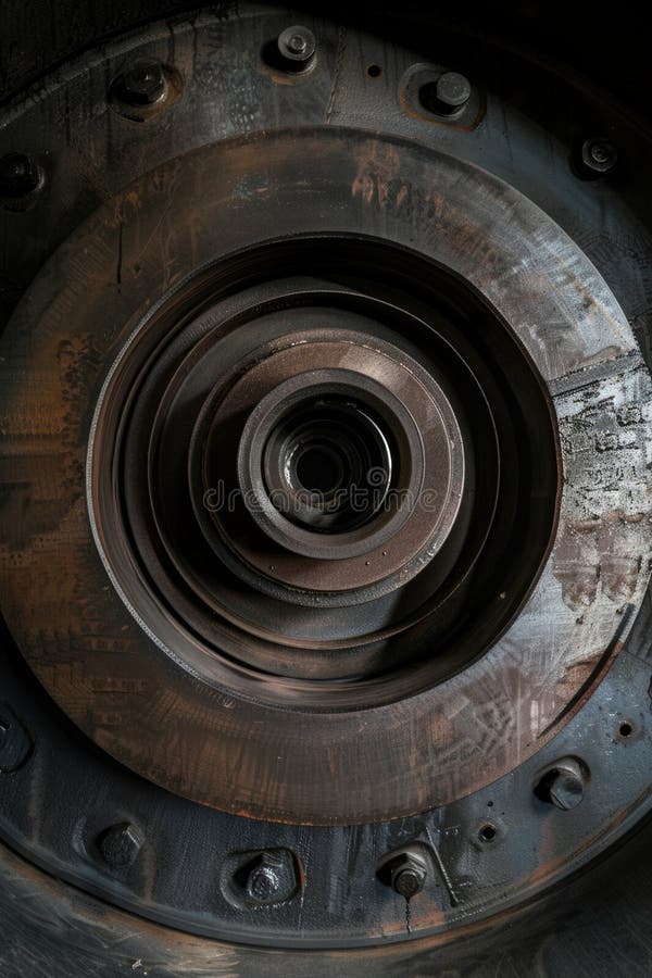 Detailed View of a Metallic Object, Suitable for Industrial Concepts ...