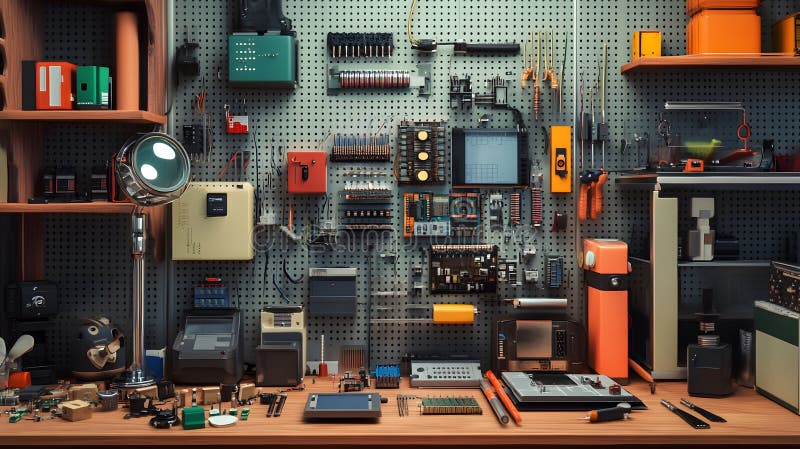 Electronic Prototyping Workspace Ai Stock Illustrations – 24 Electronic Prototyping Workspace Ai ...