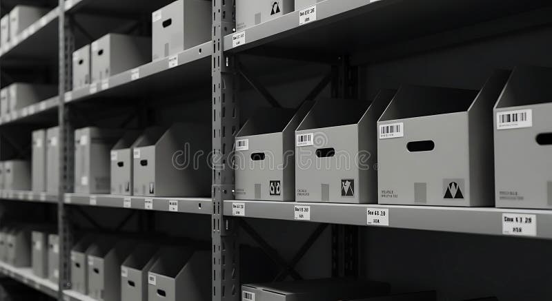 Numerous Grey Storage Boxes Stock Illustrations – 15 Numerous Grey ...