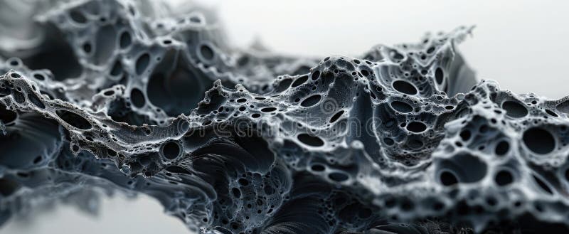 Detailed View of an Object Coated with an Ultra-black Material ...