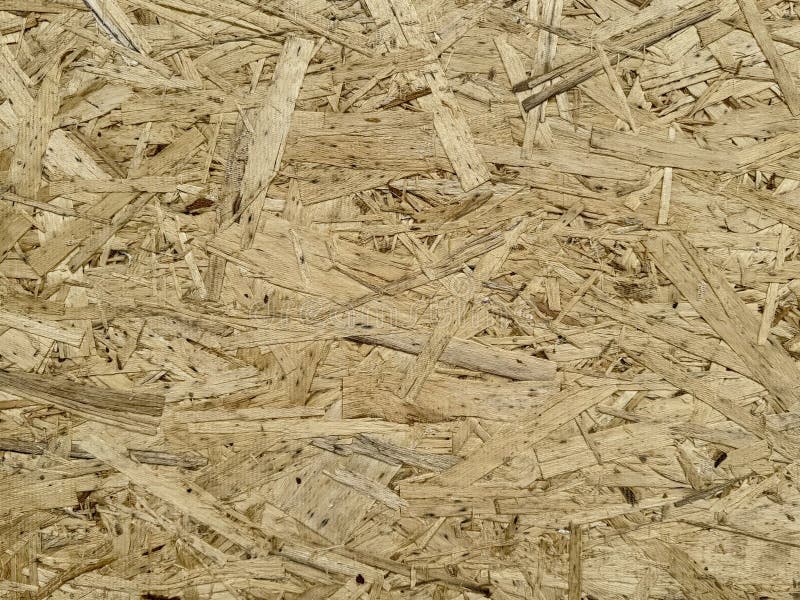 Close-Up of OSB Texture with Natural Wooden Surface Stock Image - Image ...