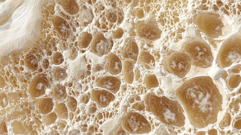 Detailed View of Osteocytes Embedded in Bone Matrix Structure Stock ...