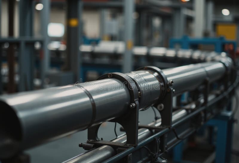 Pneumatic Tube Conveyor System Transporting Bulk Materials Vertically ...