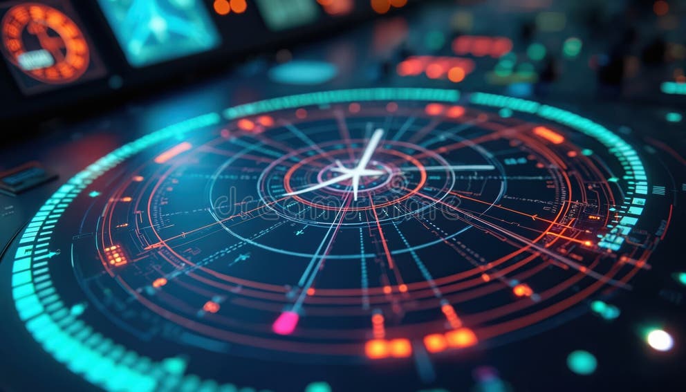 Detailed View of Radar Screen, Technical Communication in Aviation ...
