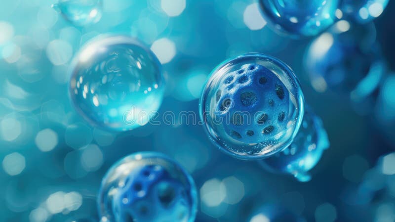 Detailed View Reveals the Intricate Structure of an Oxygen Cell Under ...