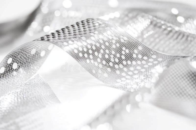 A Detailed View of a Ribbon on a Table Stock Illustration ...