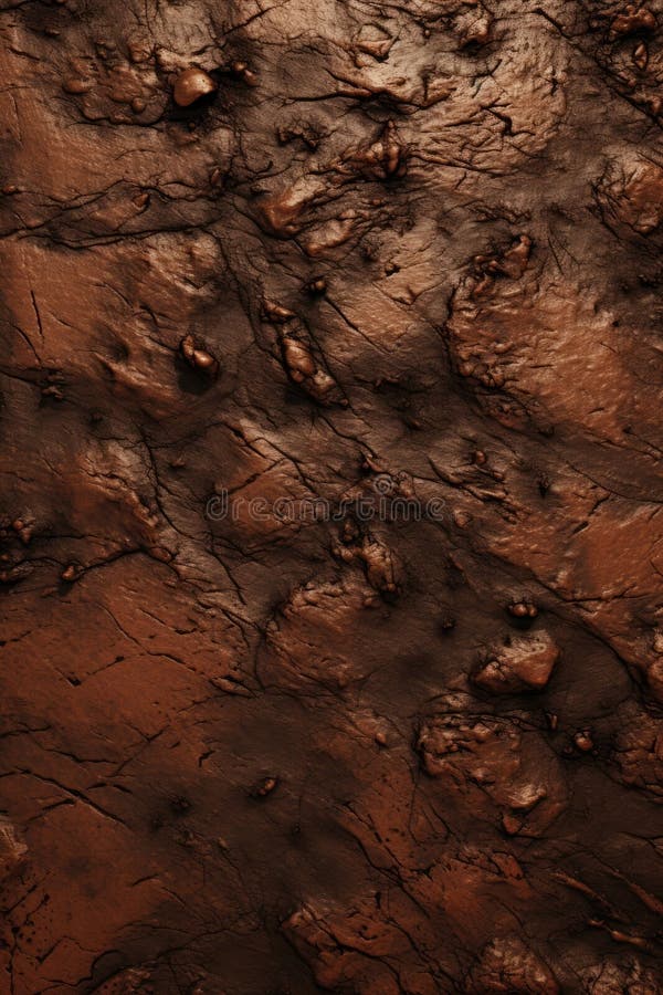 Close Up of Rock Covered in Dirt Stock Illustration - Illustration of ...