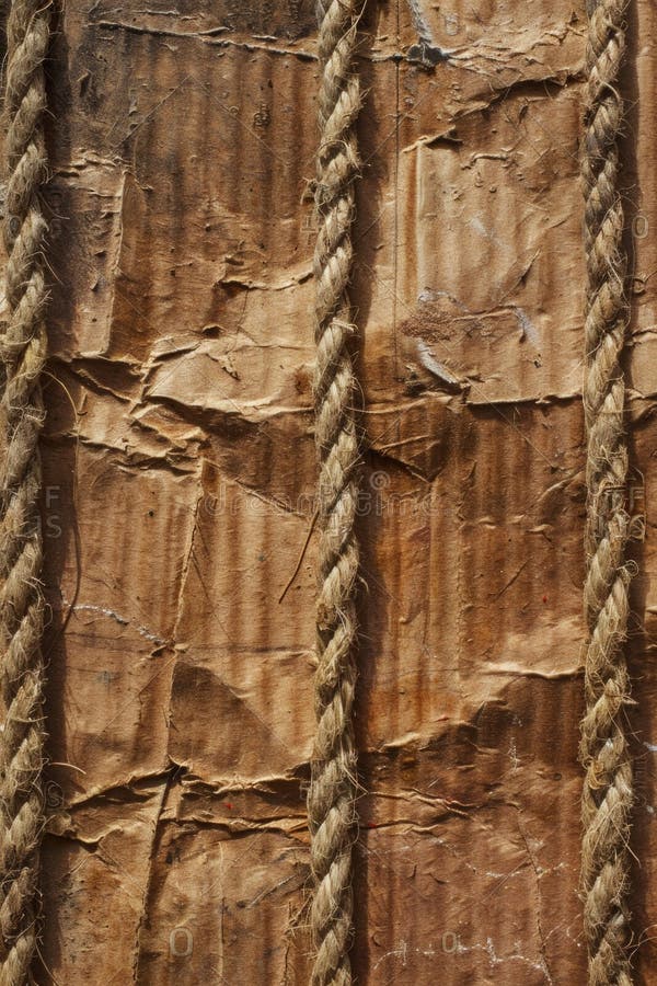Detailed View of a Rope Hanging on a Wall, Suitable for Various ...