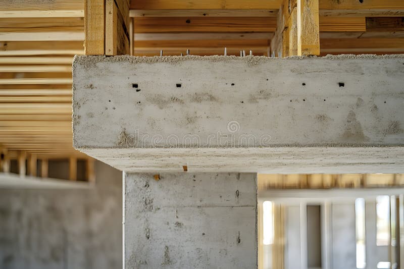 Detailed View of Second Floor Formwork in Monolithic Project Stock ...