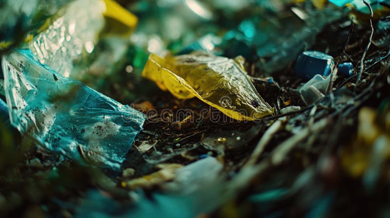 A Detailed View of Shattered Glass Fragments on a Surface Stock Image ...