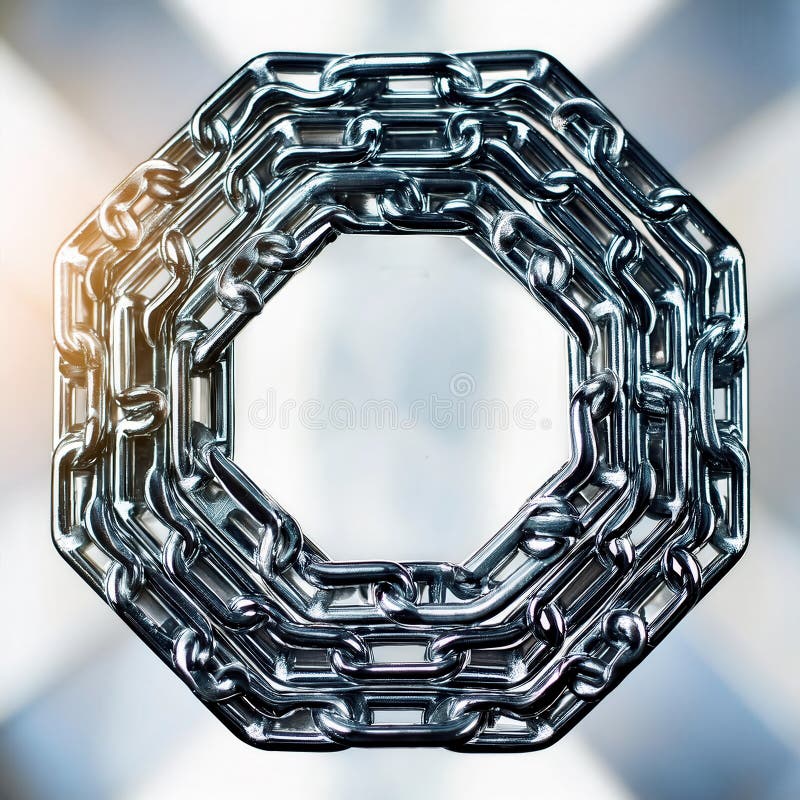 Exploring the Intricate Design of a Firefly Octagon Chain Pattern with ...