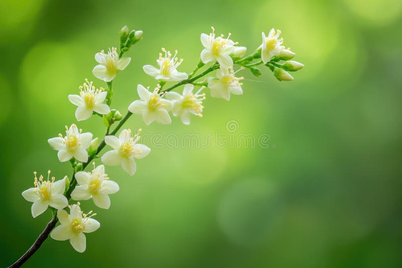 A Detailed View of a Single Flower Growing on Its Stem, Suitable for ...