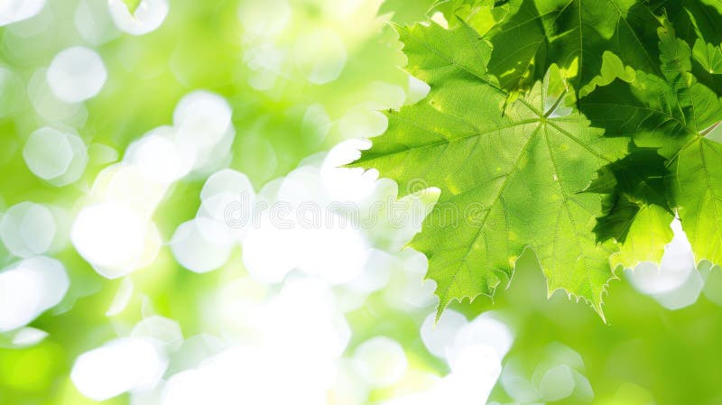 Detailed View of a Single Leaf on a Tree, Perfect for Nature ...