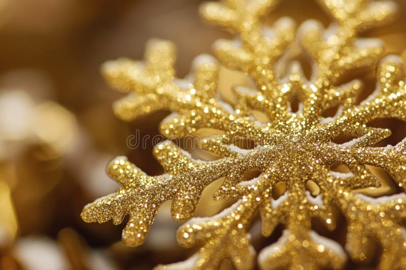 A Detailed View of a Single Snowflake on a Table Stock Image - Image of ...