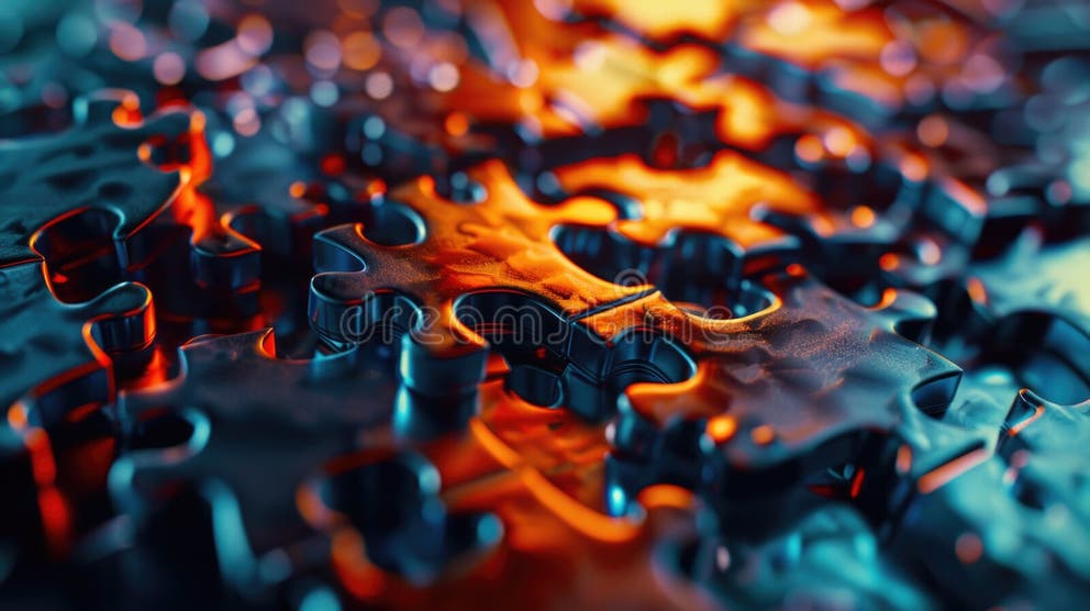 A Detailed View of a Standard Keyboard Layout with Multiple Keys and ...