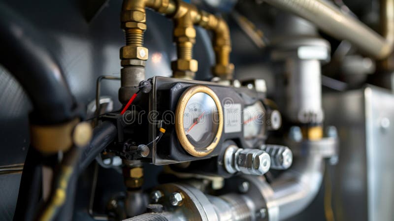 A Detailed View of the Temperature Sensor Strategically P To Provide ...