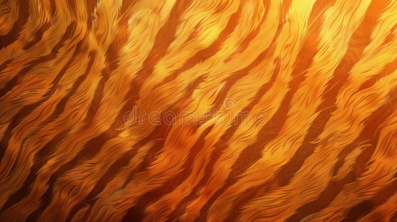 Detailed View of Tiger Stripe Wallpaper Pattern Stock Photo - Image of ...