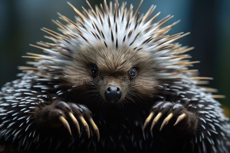 A Detailed View of a Tiny Creature with Distinctive Spikes on Its Head ...