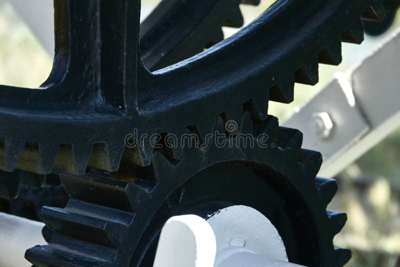 Interlocking gears stock photo. Image of interlocked - 44562304