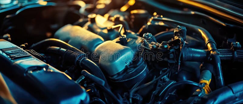 Detailed View of a Vehicle S Internal Combustion Chamber Stock Image ...