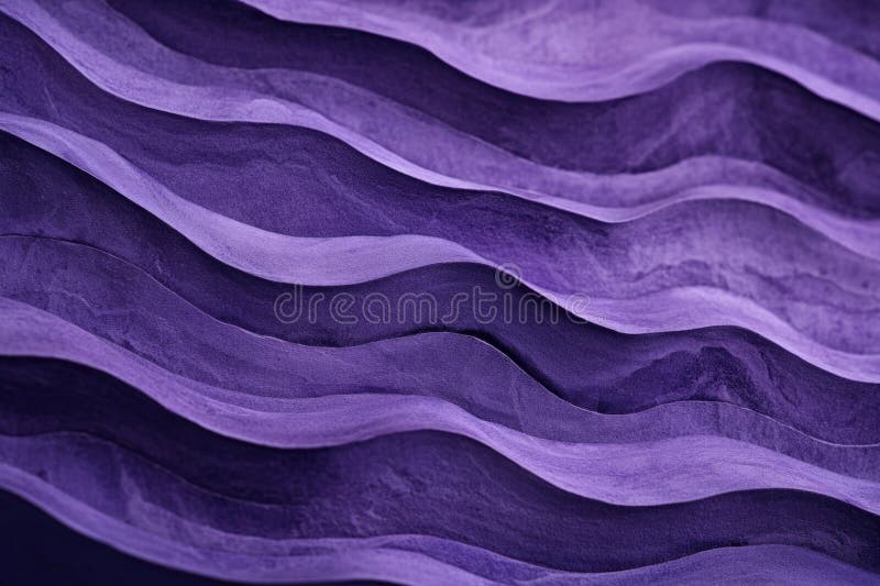 Detailed View Vibrant Purple Wave Design Stock Photos - Free & Royalty ...
