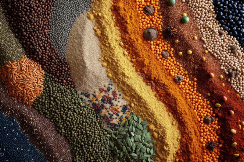 A Detailed View of a Vibrant Wall Created Using an Array of Colorful ...