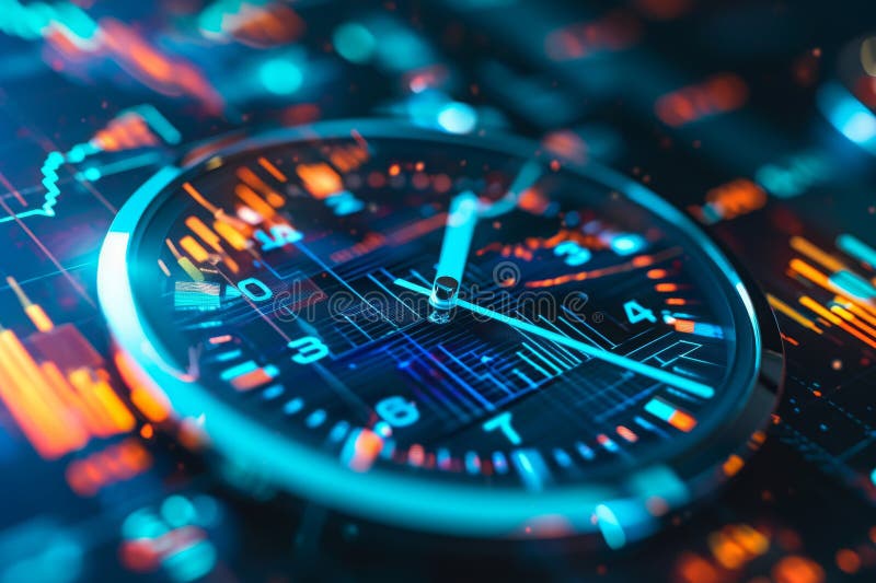 A Detailed View of a Watch Placed on a Table, Highlighting Its ...
