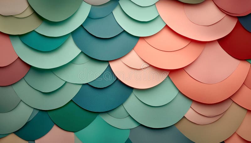 Detailed View of a Wave-like Pattern Created by Layered Gradient ...