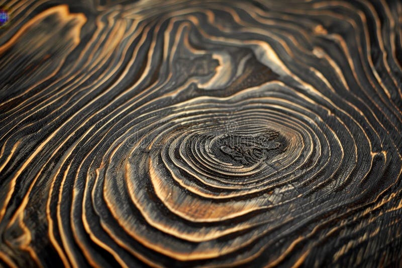 Detailed View of a Wood Grain Pattern, Showcasing Its Fine Lines and ...