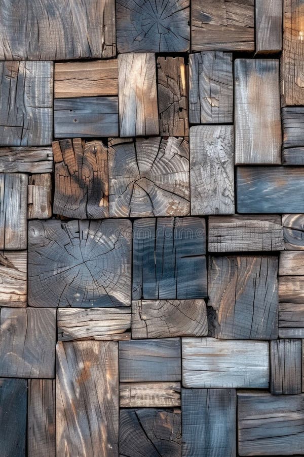 A Detailed View of a Wooden Plank Wall, Great for Use in Interior ...