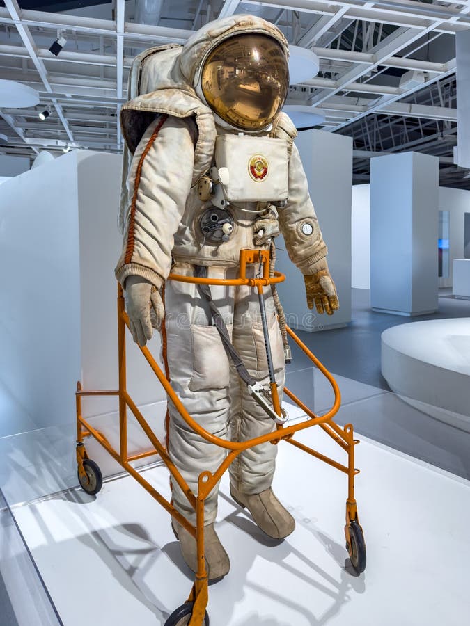 Vintage Soviet Space Suit with Life Support Systems Editorial ...