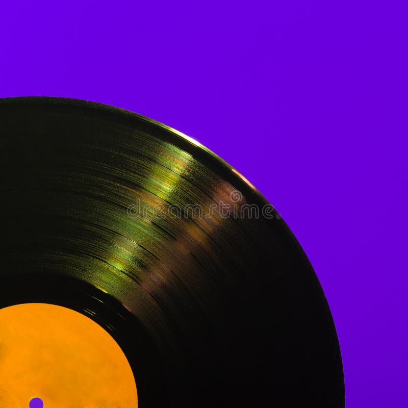 Detailed Vinyl LP Close Up Background Stock Image - Image of analog ...