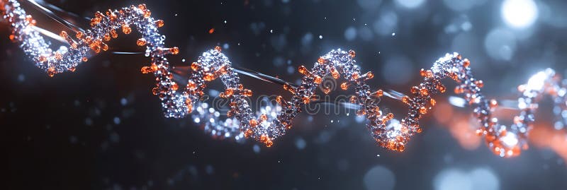 Detailed Visual of DNA Replication with Helicase Polymerase in Action ...